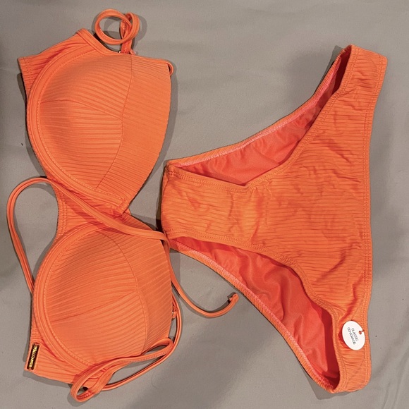 Wallflower | Swim | Prettiest Peach Bikini Brand New With Some Tags ...